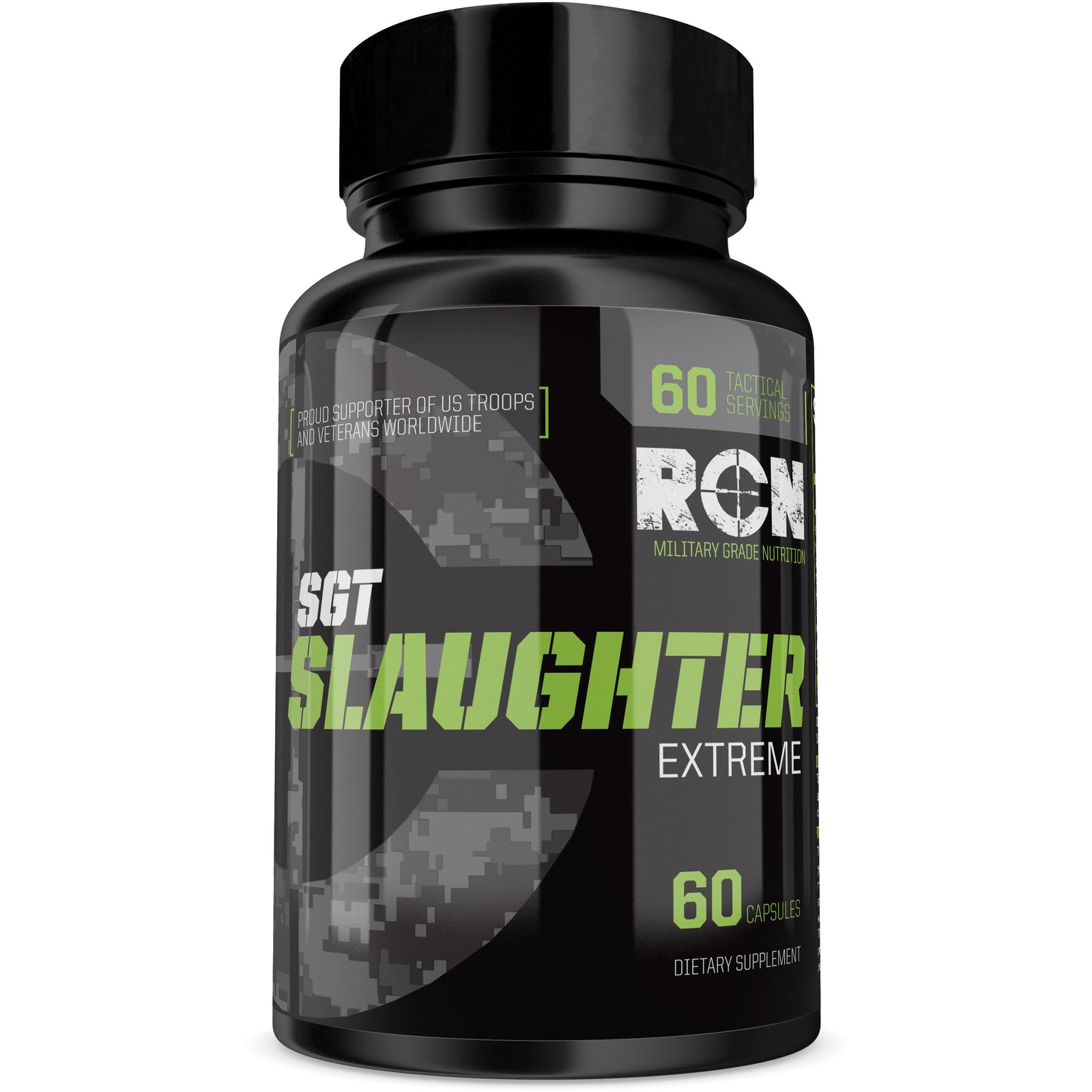 Sgt Slaughter Extreme 60 Caps – RCN Nutrition
